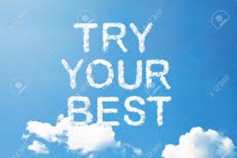 A Step Ahead - Try Your Best